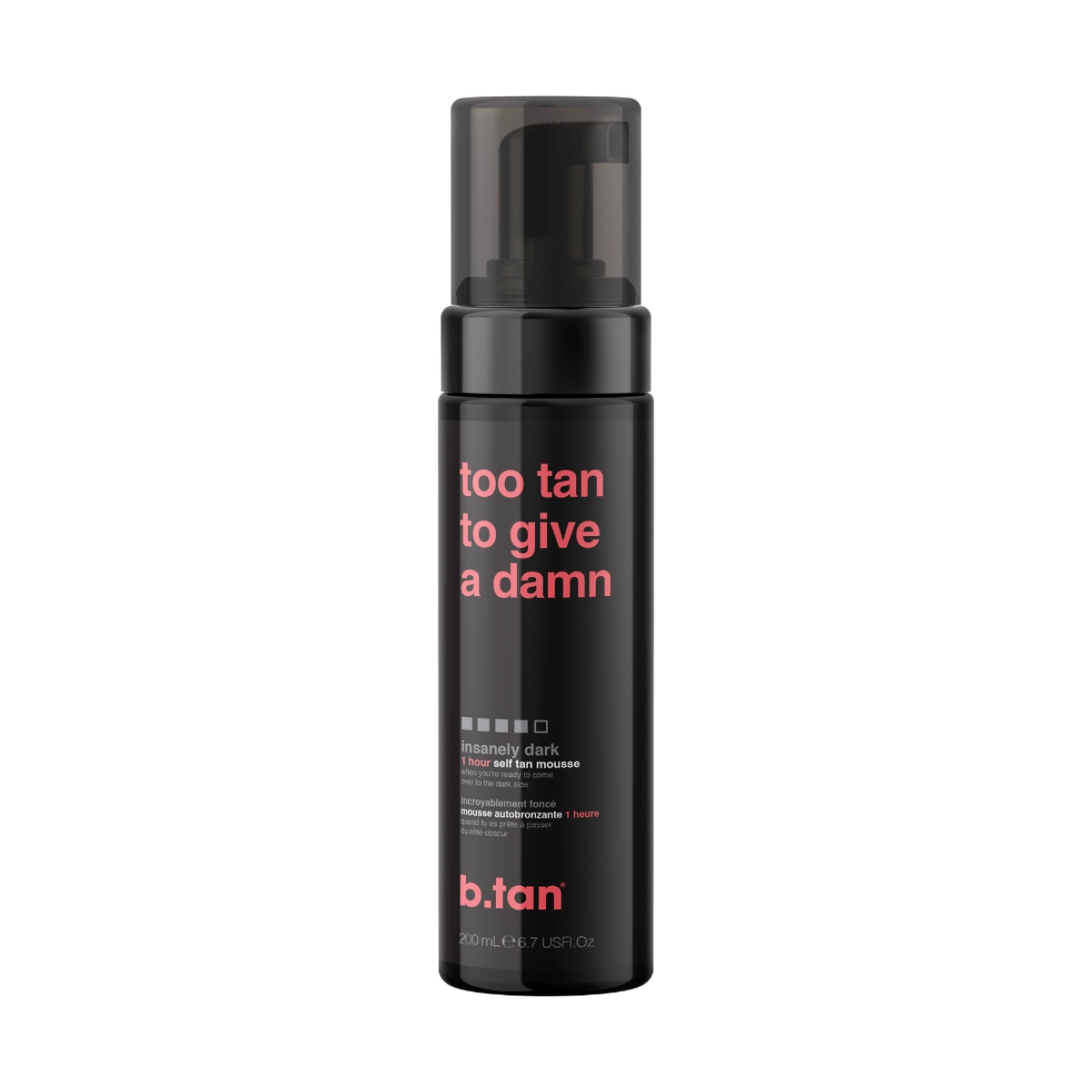 B.TAN pena za samopotamnjivanje – too tan to give a damn 200 ml
