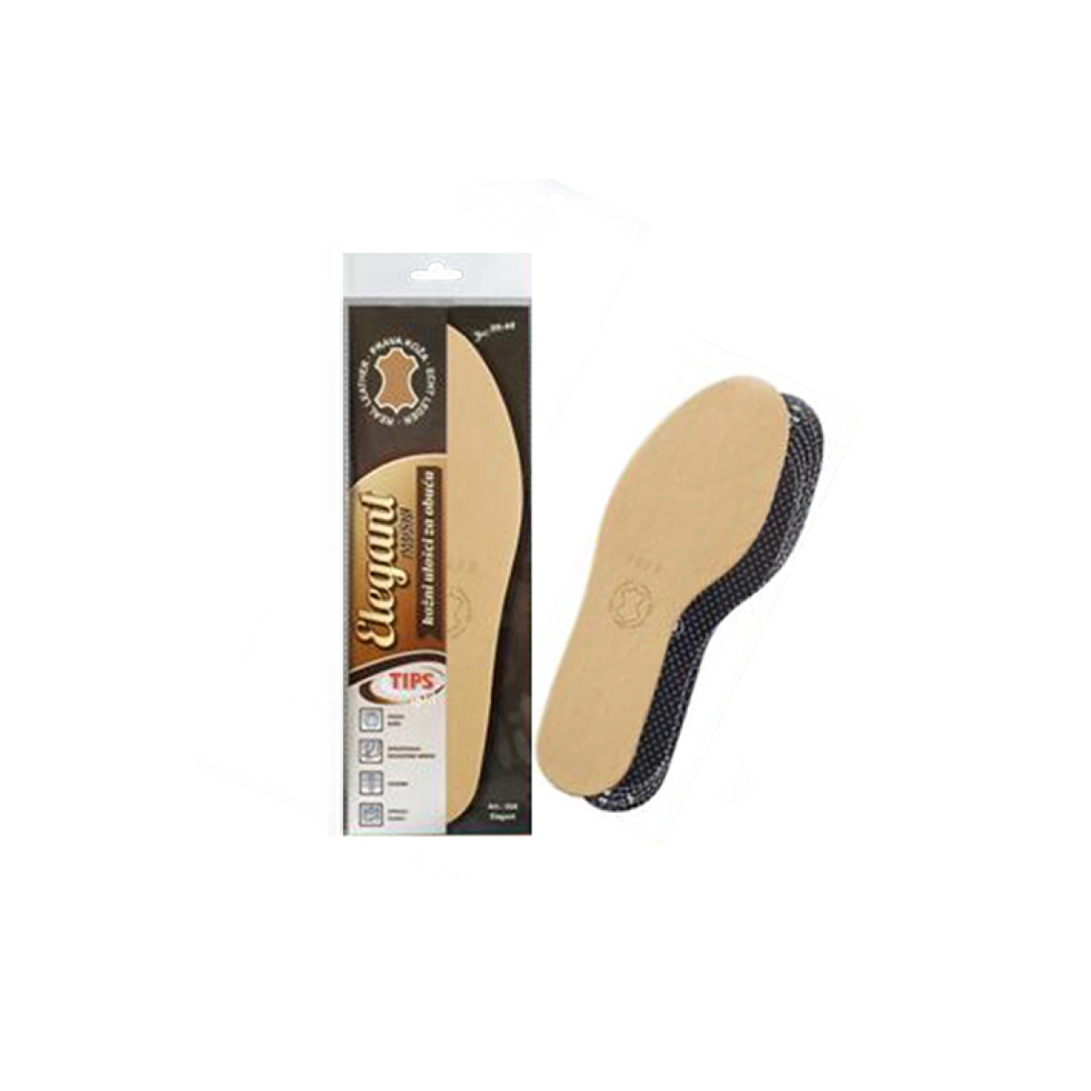 Tips elegantni kožni ulošci za obuću, veličina 39-46